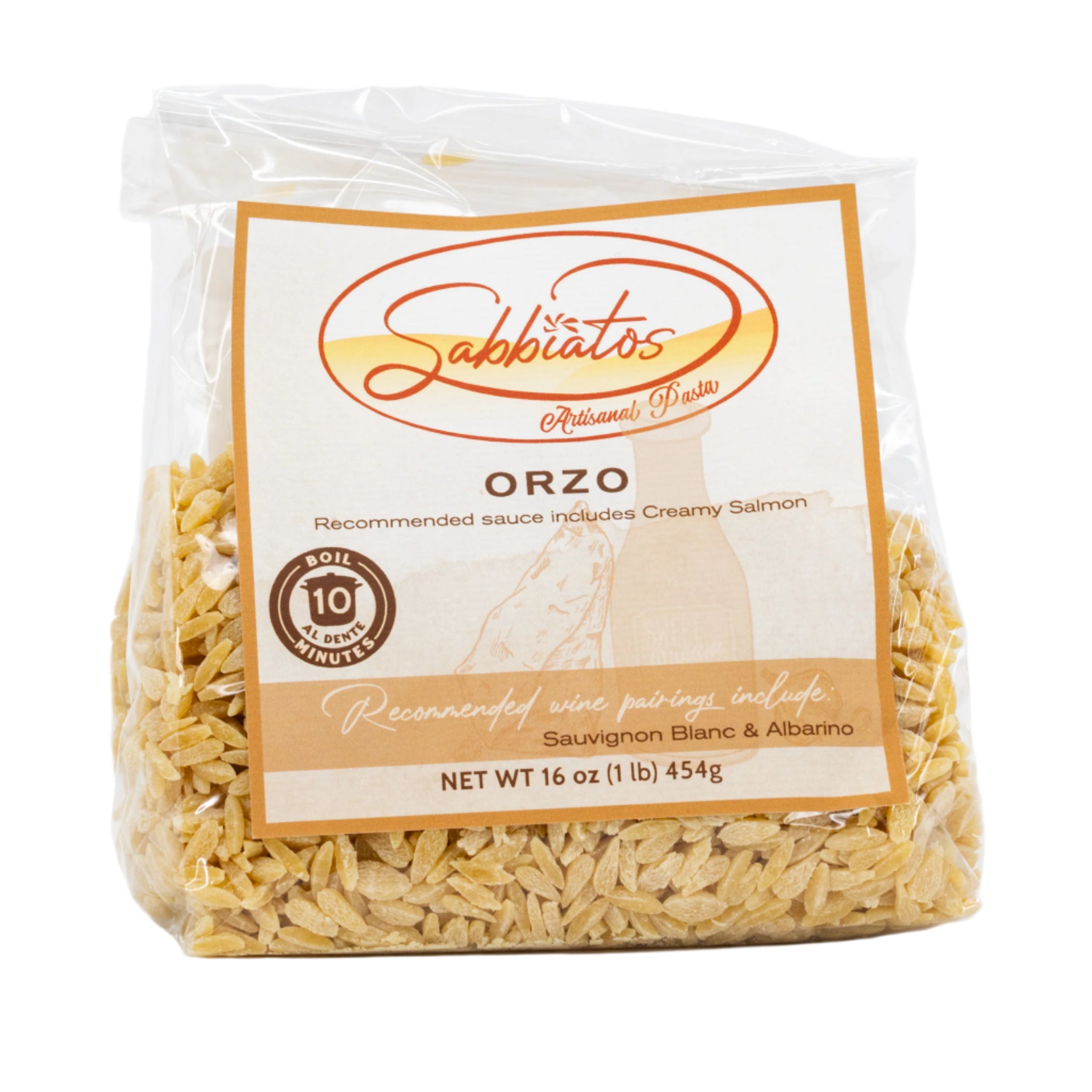 Orzo | Short-Cut Pasta | Made in Small Batches | Nebraska Pasta | Sabb ...