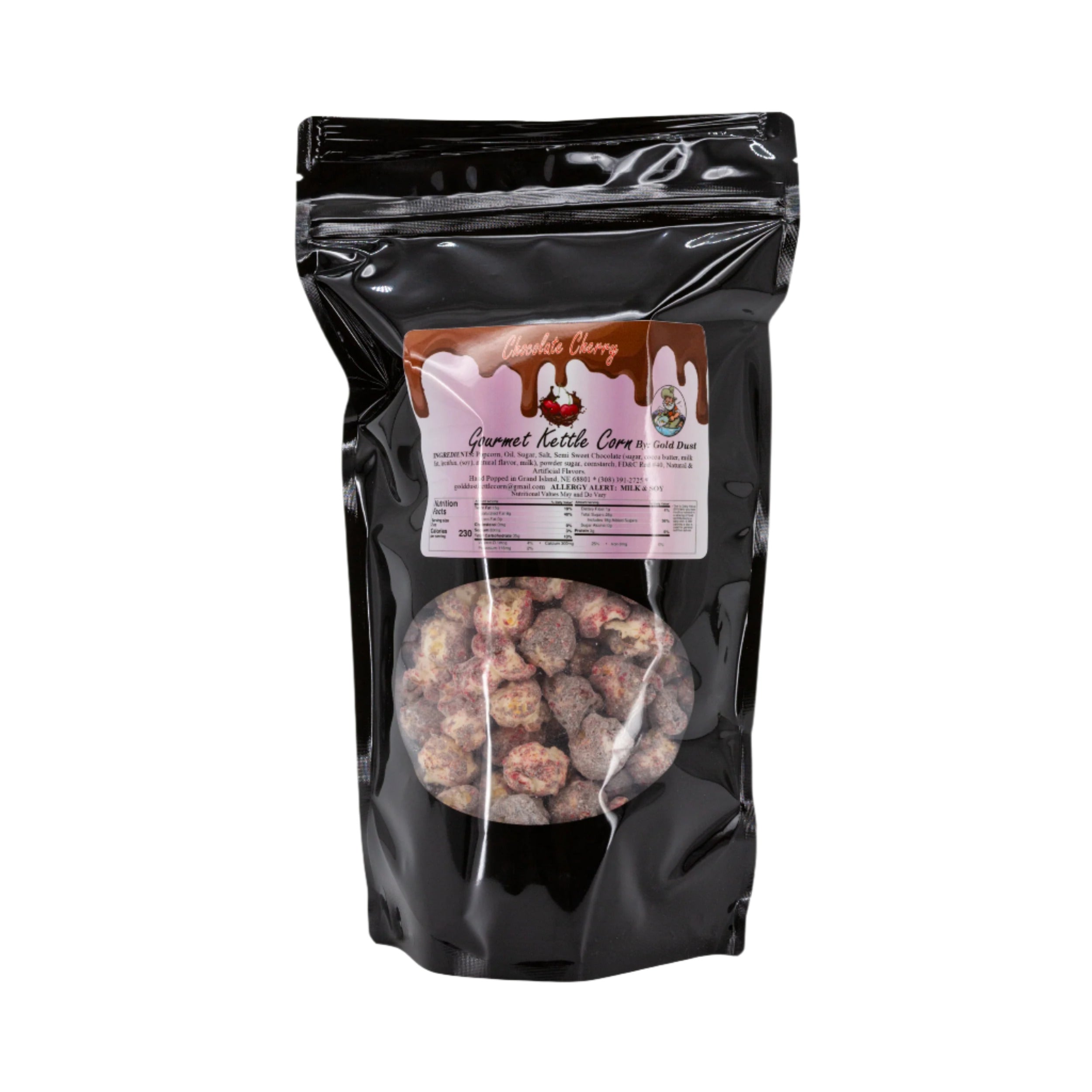 CLOSE DATED | Chocolate Covered Cherry Kettle Corn | 6.5 oz | Non-GMO ...
