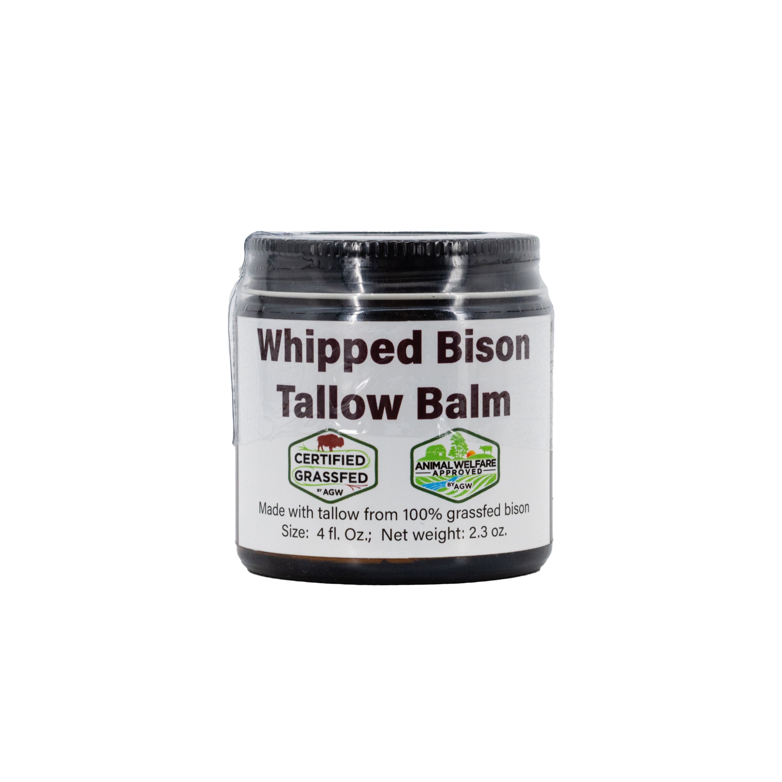 Whipped Bison Tallow Balm | 4 oz | Straight Arrow Bison – BuyNebraska.com