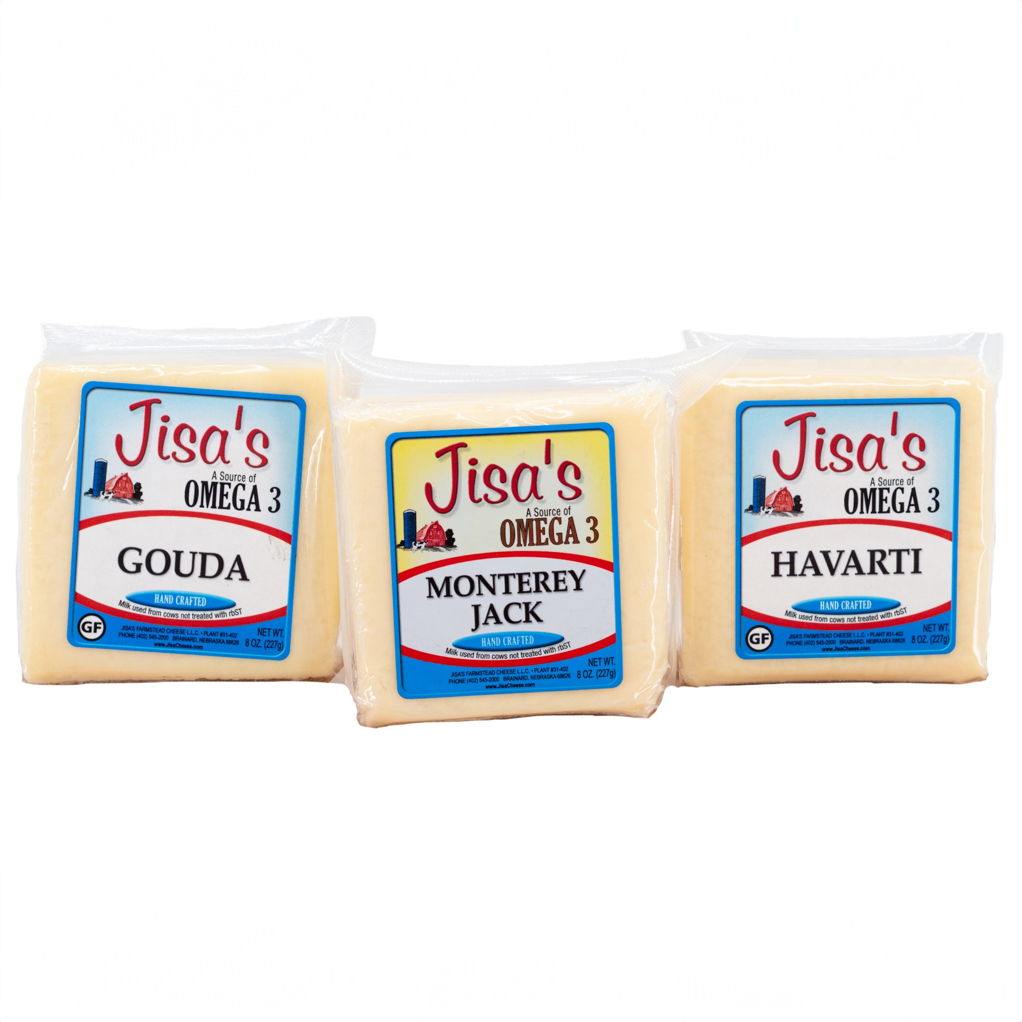 White Cheese Variety Bundle | Includes 3 Flavors | Jisa's Farmstead Ch ...