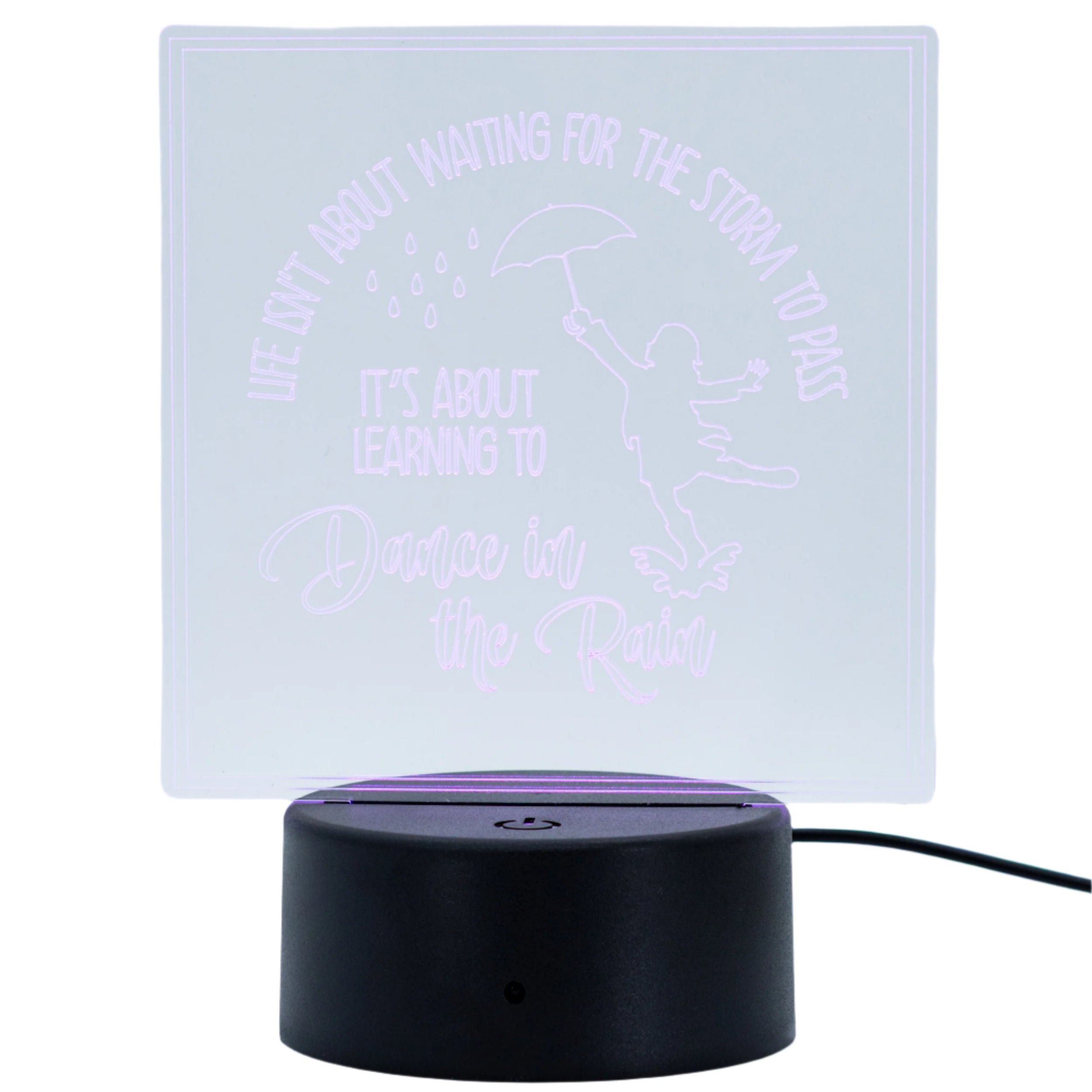 Customizable LED Lighted Plaque | Create Your Own Saying | Glowing Cre ...