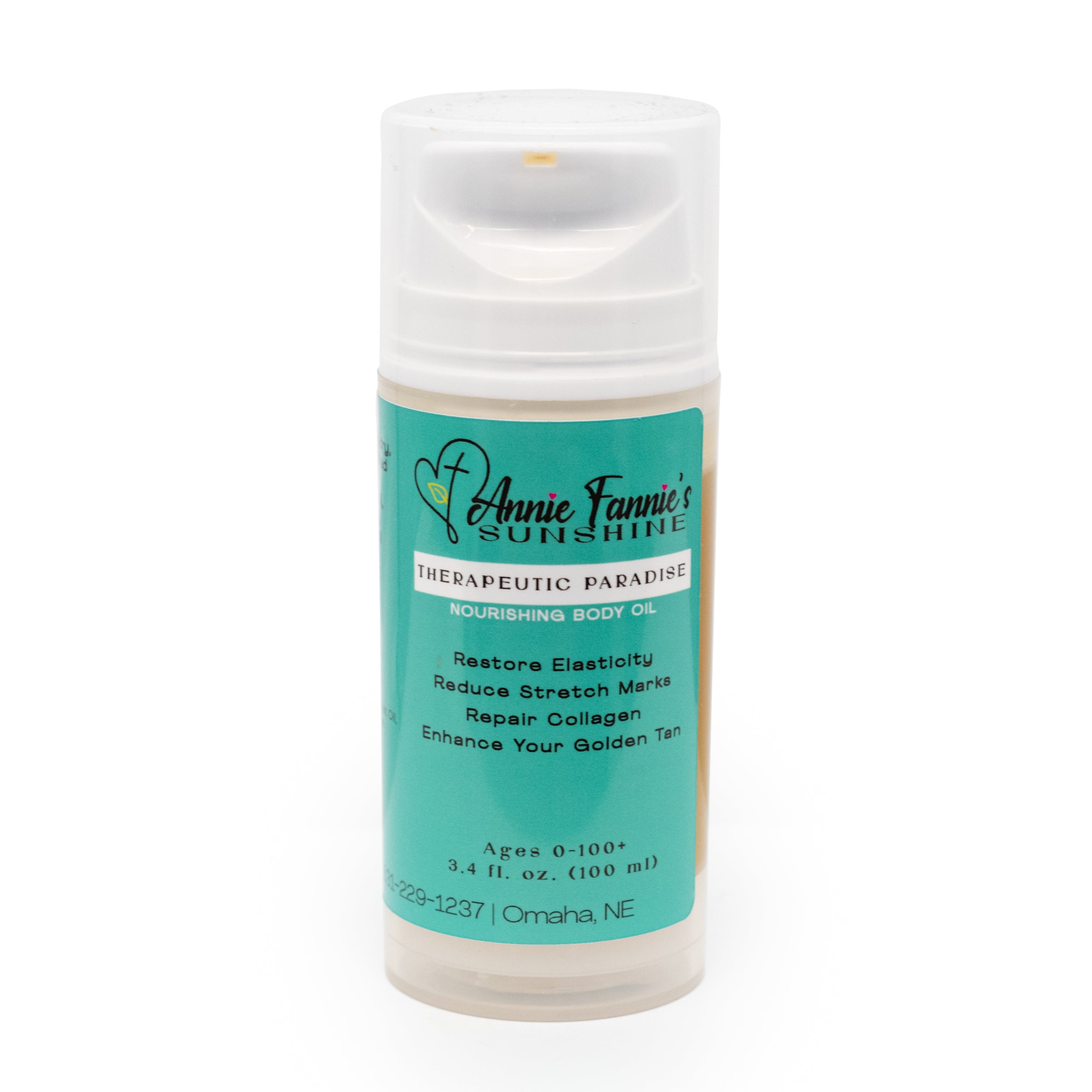Nourishing Body Oil | 3.4 fl oz | Annie Fannie's Sunshine LLC ...