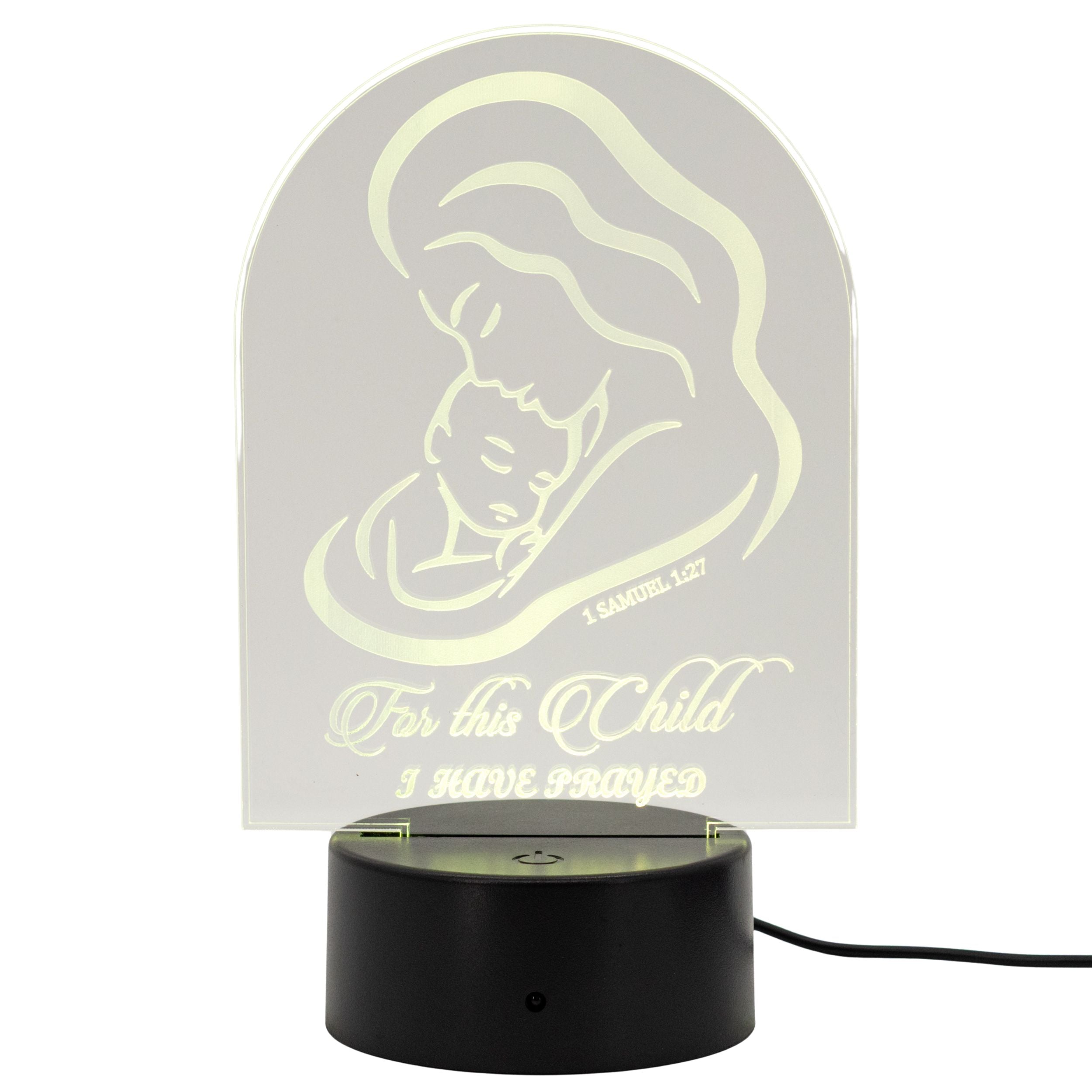 Baby LED Lighted Plaque | Multiple Sayings | Glowing Creation ...