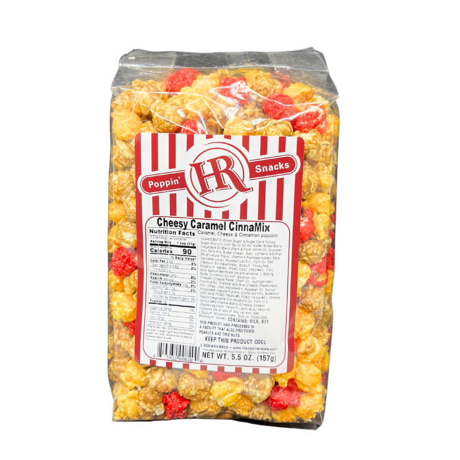 Cheesy Caramel Cinnamix Popcorn | Made in Small Batches | Party Popcor ...