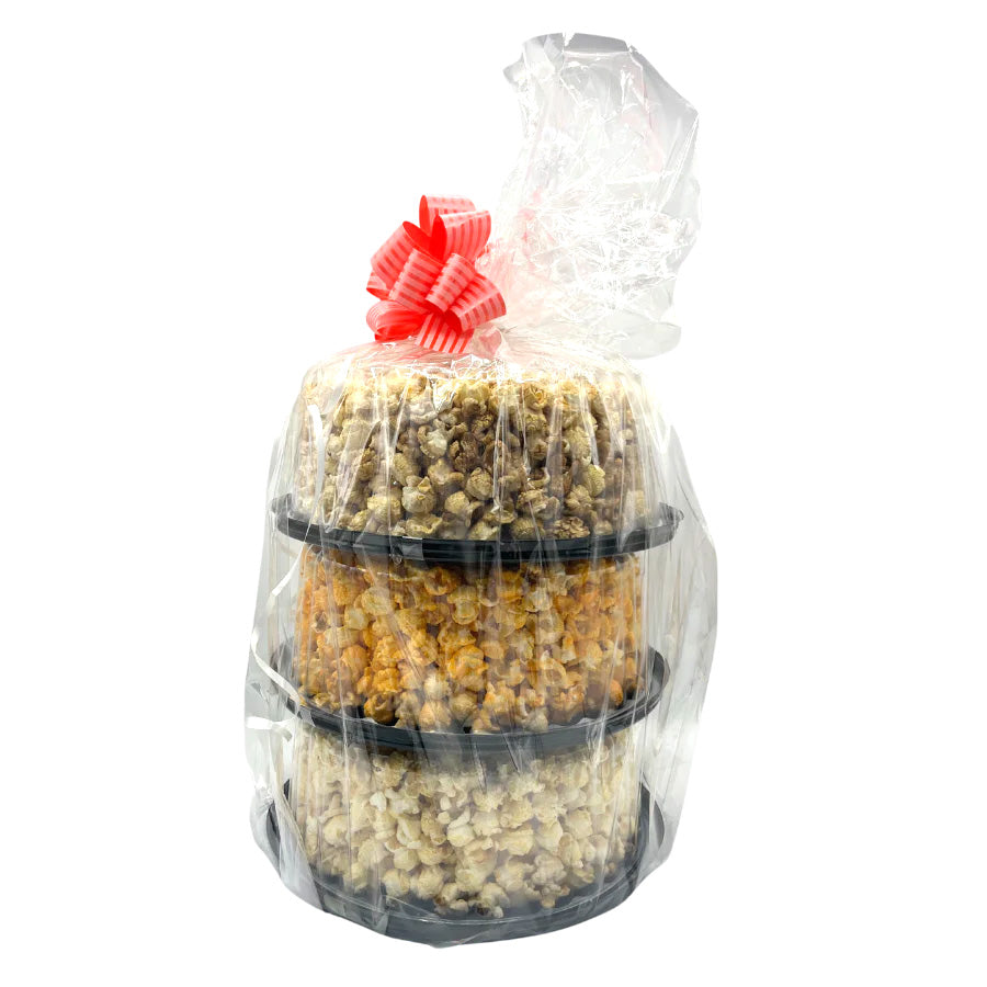 3 Tier Popcorn Tower | Create Your Own | 8 Popcorn Flavor Options | No ...