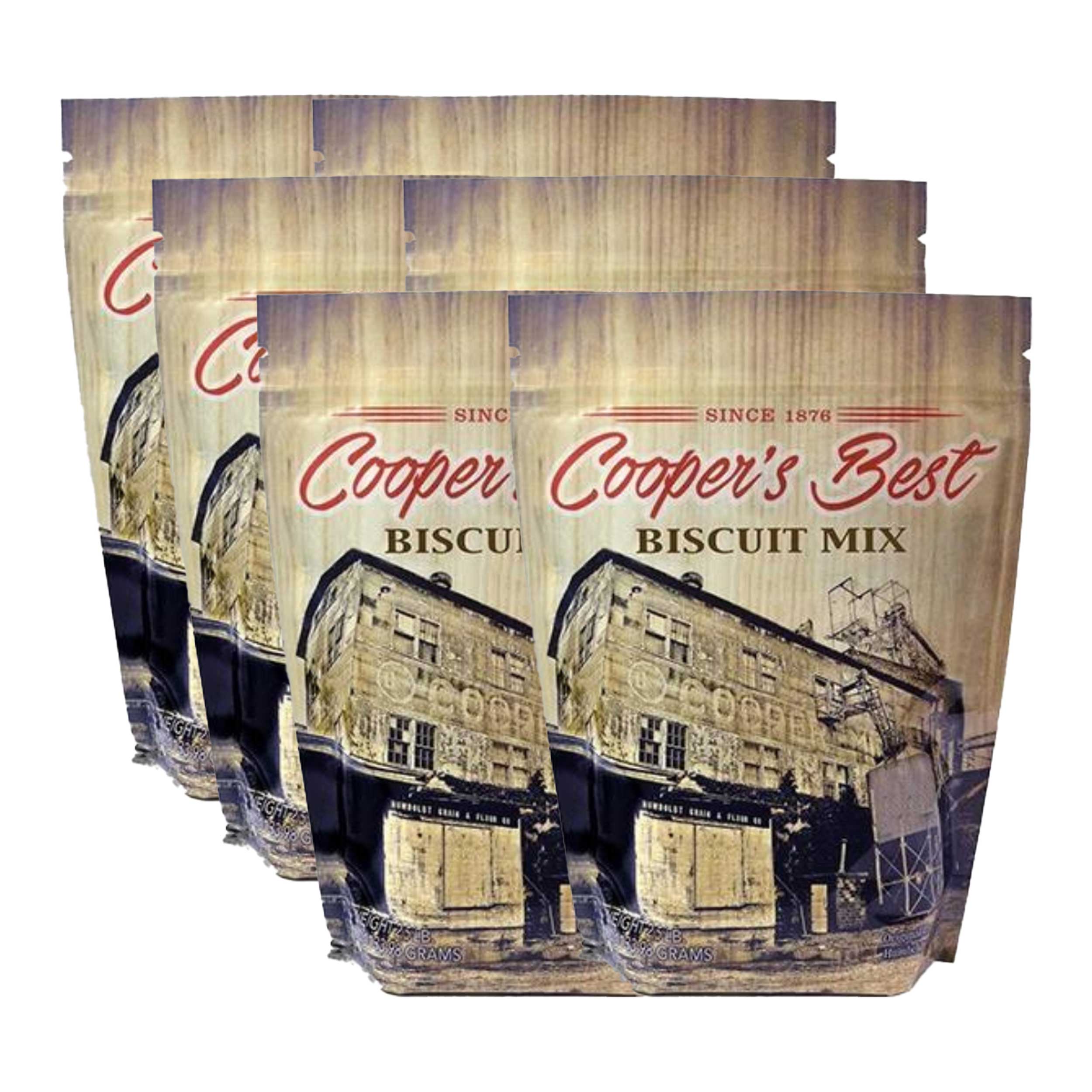 Cooper's Best Biscuit Mix | Pack of 6 | 2.5 lb | Cooper's Best Flour ...