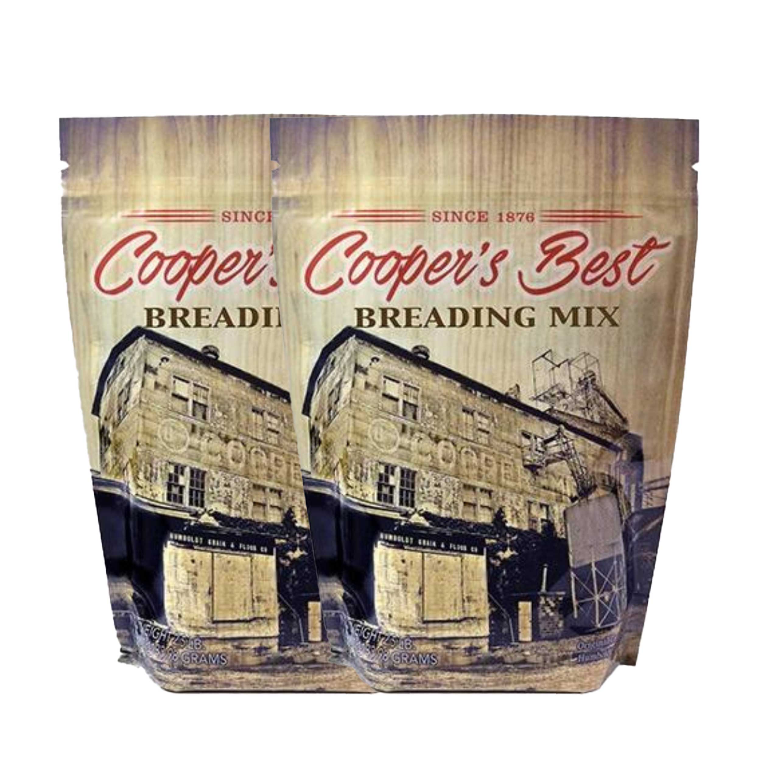 Cooper's Best Breading Mix | Pack of 2 | 2.5 lb | Cooper's Best Flour ...