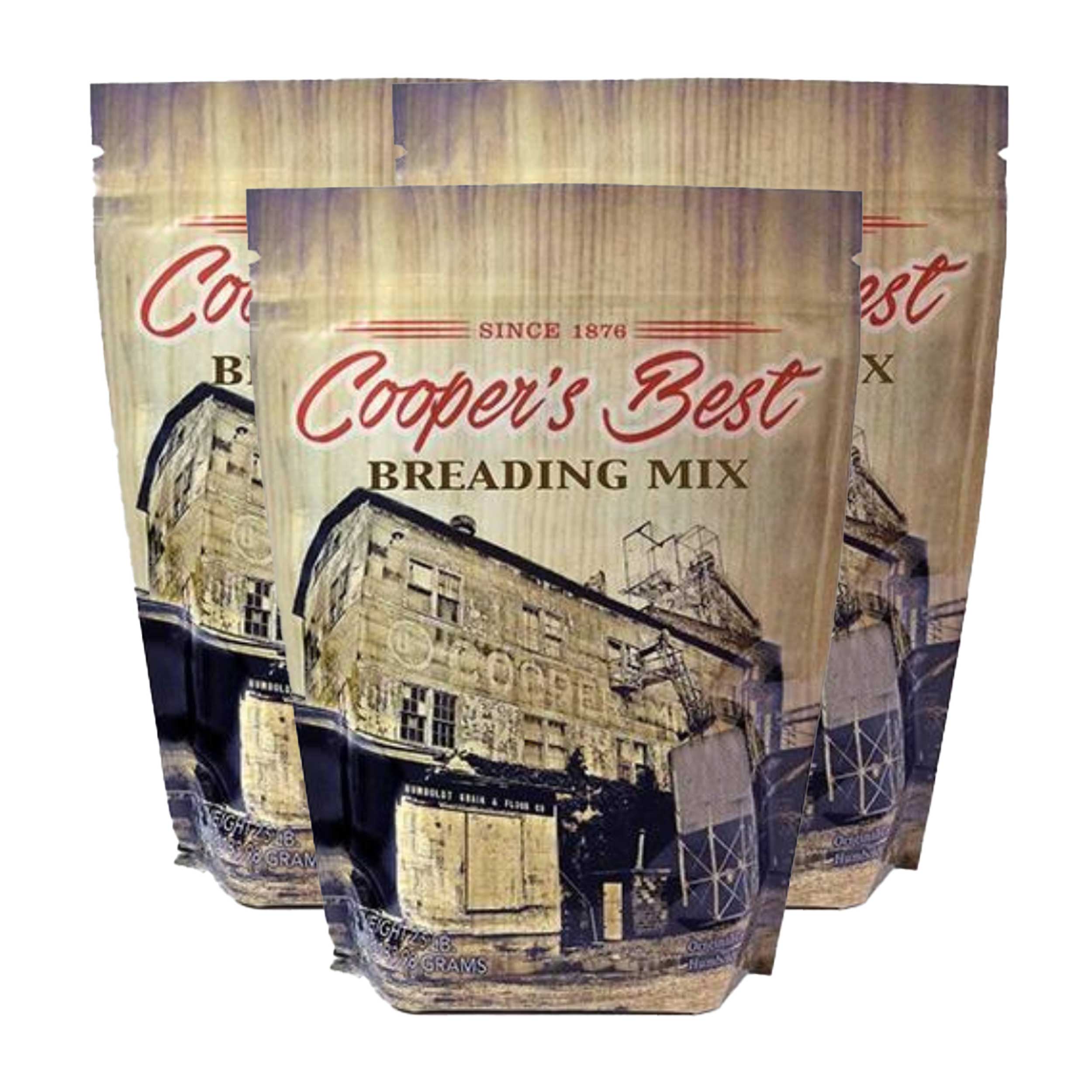 Cooper's Best Breading Mix | Pack of 3 | 2.5 lb | Cooper's Best Flour ...