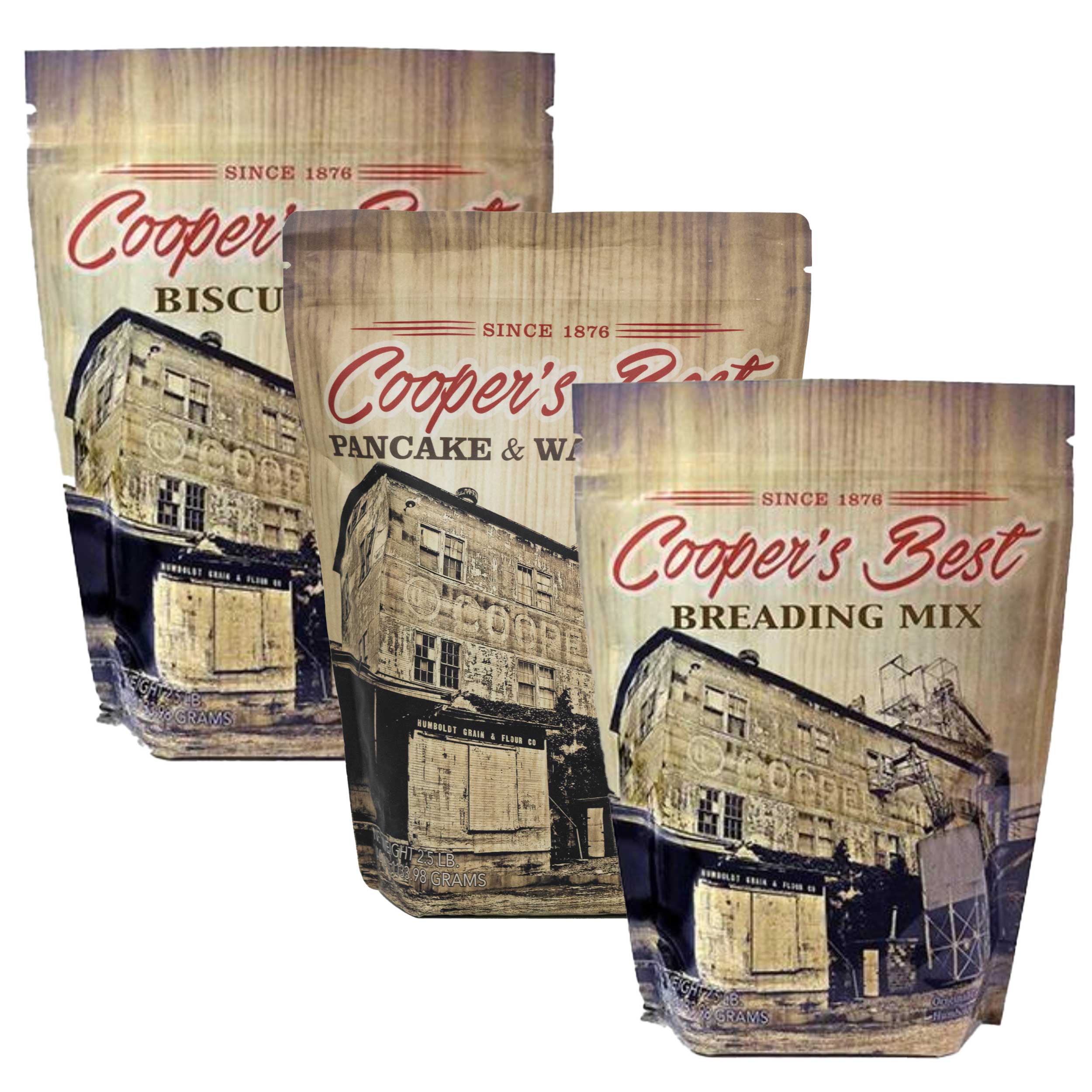 Cooper's Best Mix Bundle | Breading, Pancake & Biscuit Mixes | 2.5 lb ...