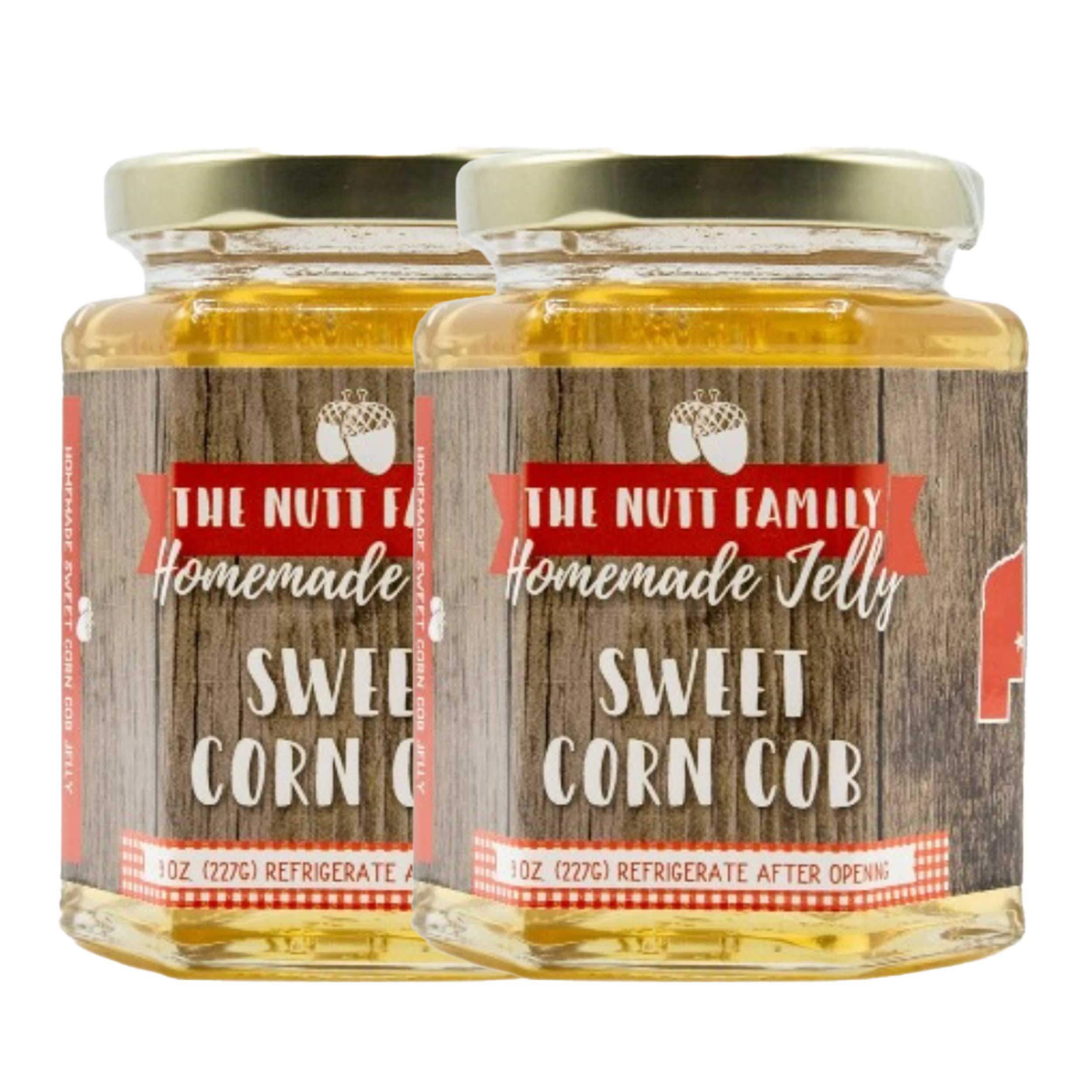 Sweet Corn Cob Jelly | Pack of 2 | 9 oz | Nutt Family Jams & Jellies ...
