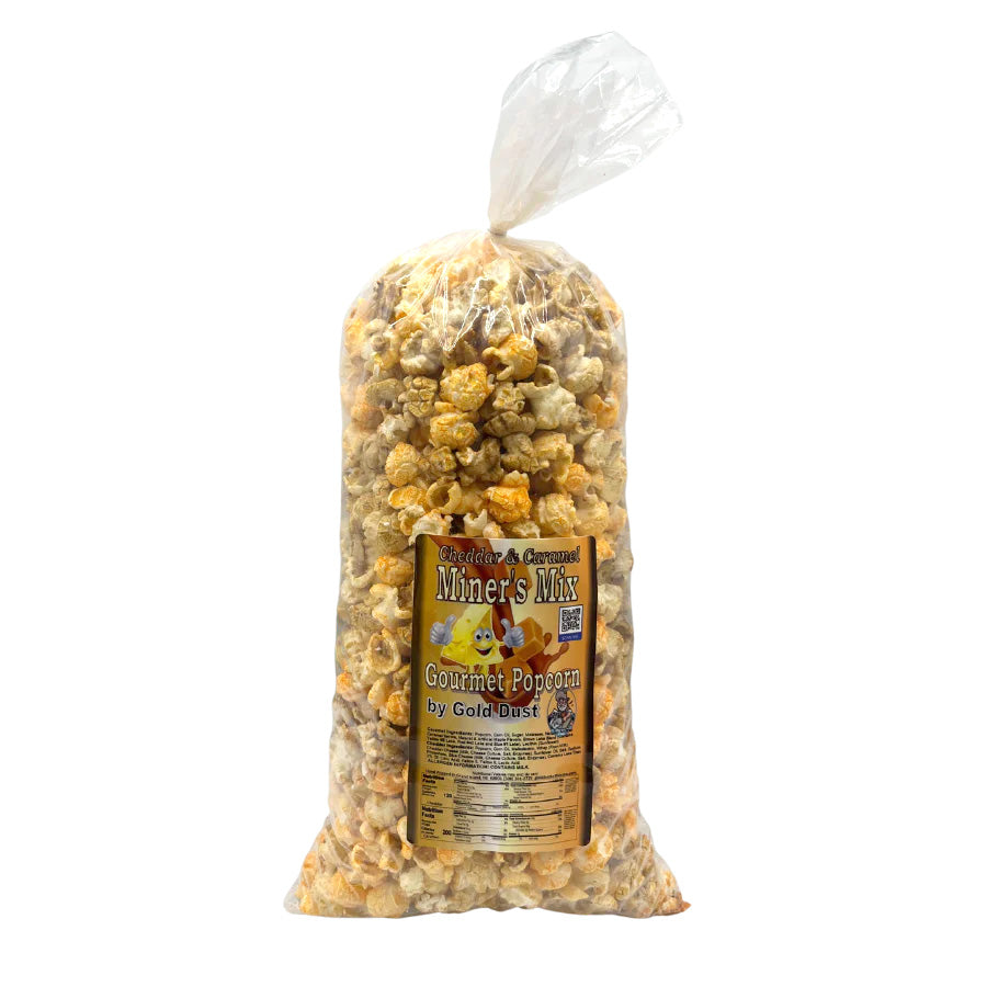 Miner's Mix Caramel & Cheese Popcorn Mix | 7 oz | Non-GMO | Gold Dust ...