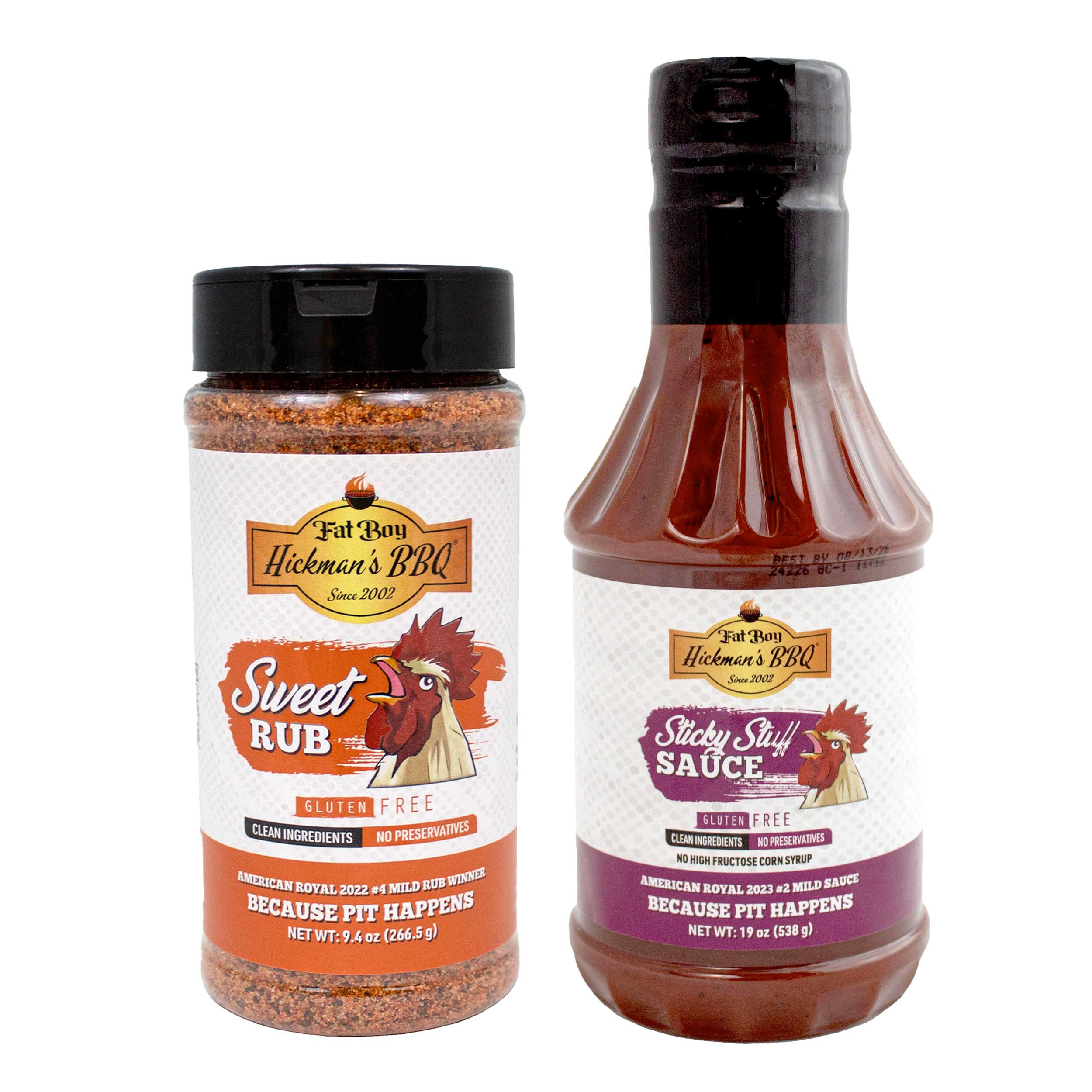 Medium Rub & Sauce Package | Gluten Free | Hickman's Fat Boy BBQ ...