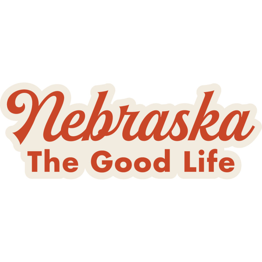 Nebraska - The Good Life Weather Resistant Sticker | HEARTlandia ...