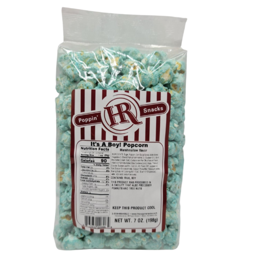 It's A Boy Blue Popcorn | Made in Small Batches | Party Popcorn | Mars ...